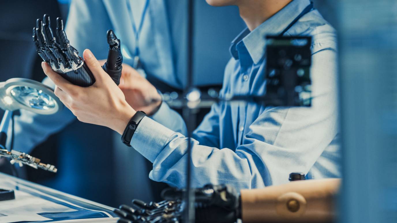 Prosthetic Boosts Dexterity, Human Connection. - - AXISMedEd